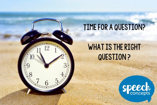 Blanks Questions - Speech Concepts