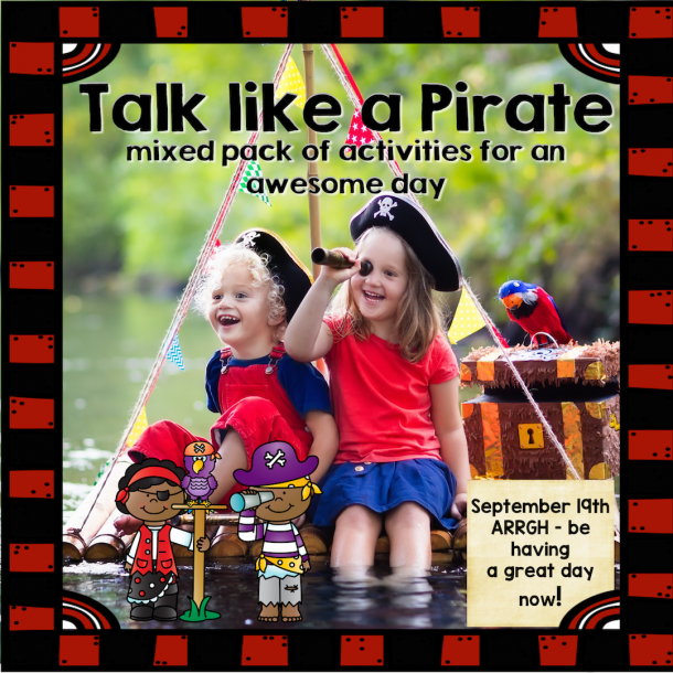 Talk Like A Pirate - Mixed pack for Language and Articulation - Speech ...
