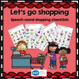Let's go shopping - Shopping I Spy for Articulation Homework - Speech ...