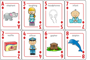 Let's Play Cards : F Medial - Speech Concepts