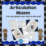 Articulation Mazes - Speech Concepts