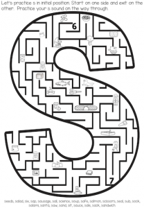 Articulation Mazes - Speech Concepts