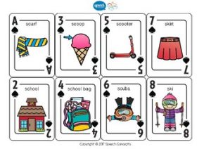 Let's Play Cards S Blends - Speech Concepts