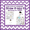 Working with Verbs - Draw it Say it - Speech Concepts