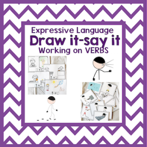 Working with Verbs - Draw it Say it - Speech Concepts