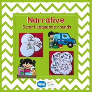 Basic Narrative - 5 picture sequences - Speech Concepts