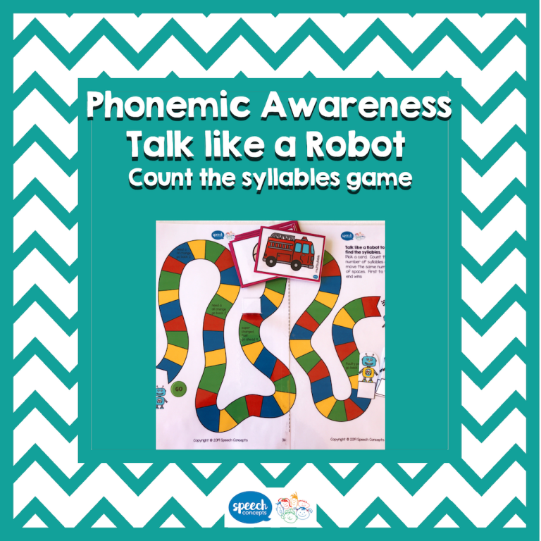 Phonemic Awareness Games - Syllables - Speech Concepts