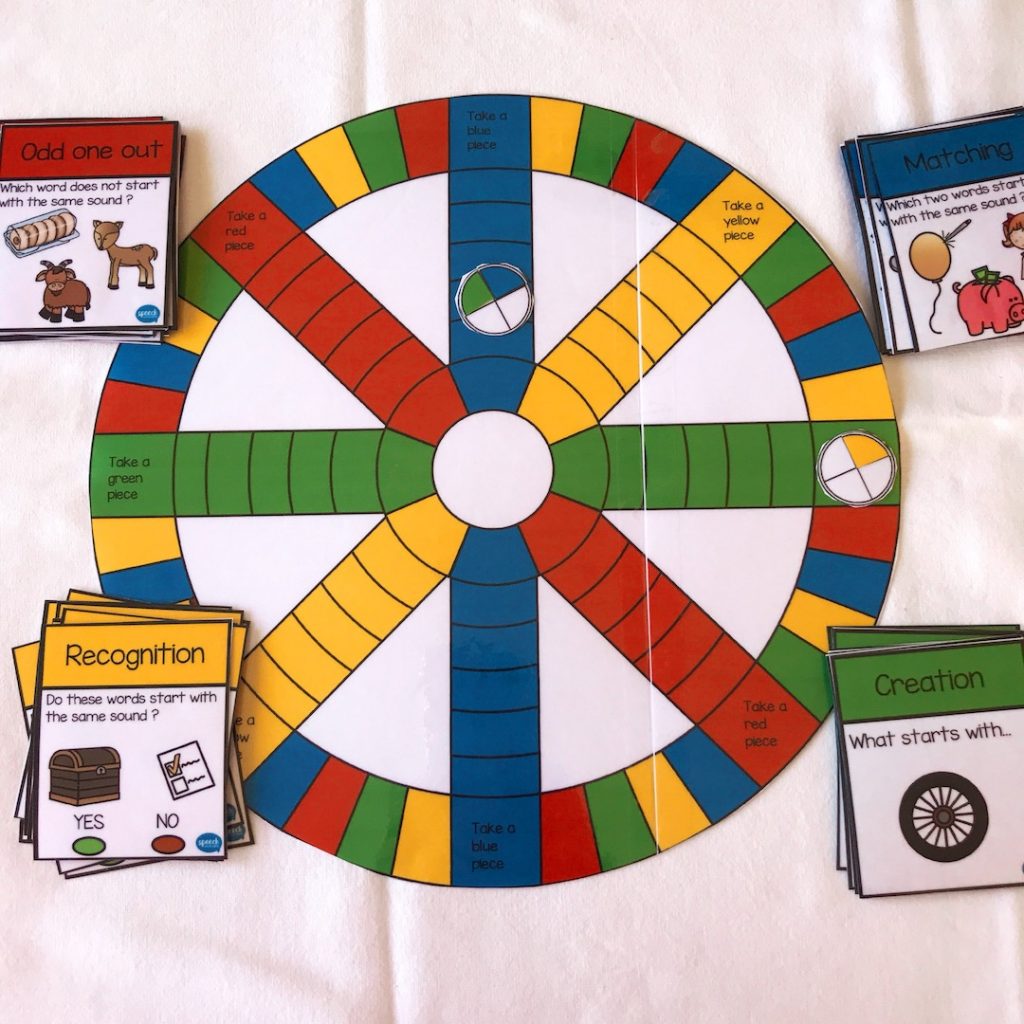 Phonemic Awareness Games - Initial Sounds - Speech Concepts