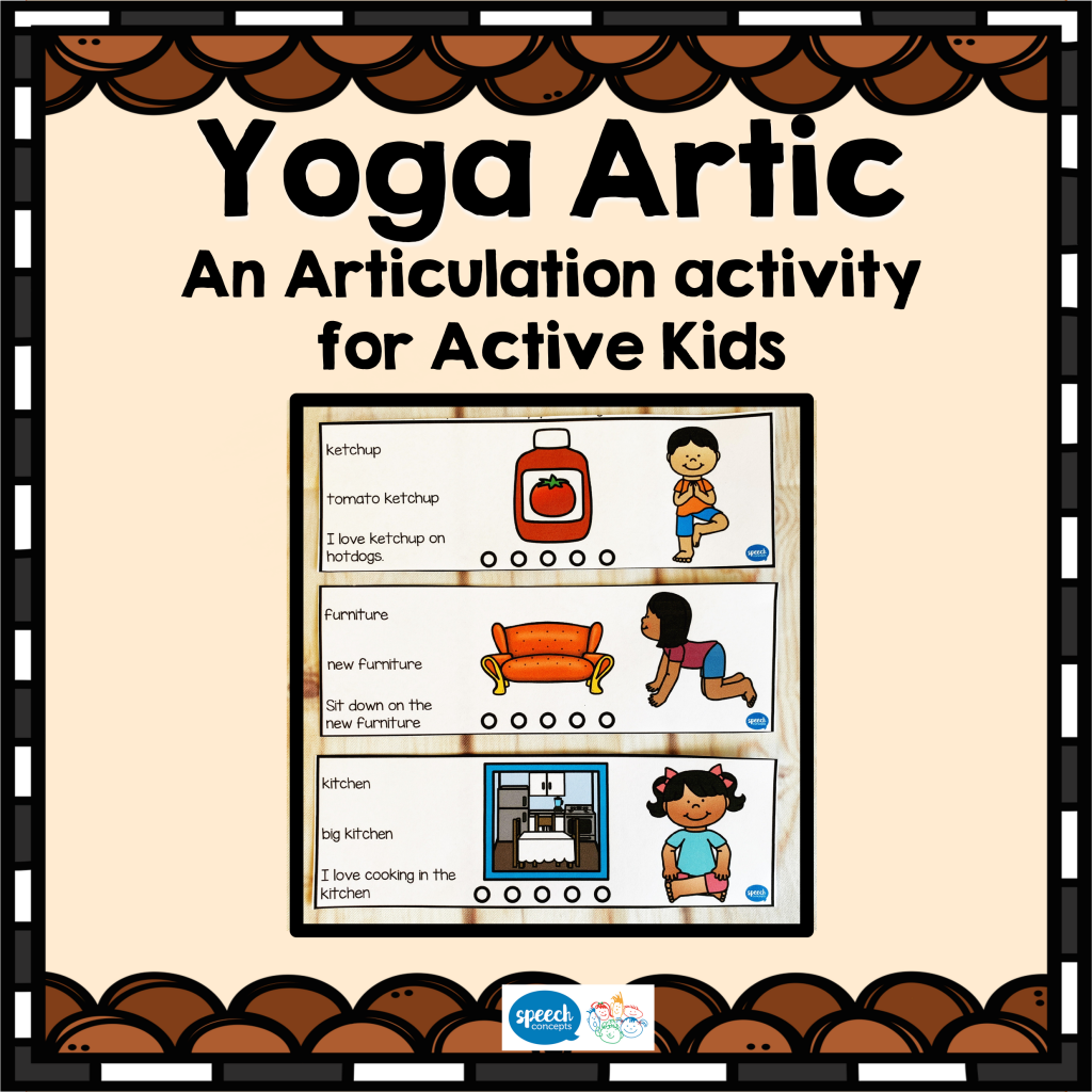 Yoga Articulation - Active speech activties - Speech Concepts